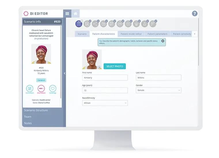 Body Interact Web App